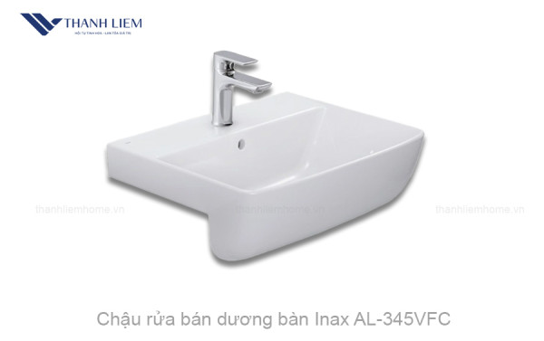 Chậu bán dương bàn Inax AL-345VFC